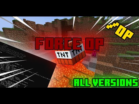 FORCE OP METHOD *minecraft force op on servers* ALL VERSIONS