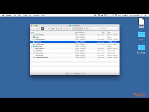 Learn QGIS Python Programming Techniques Laying Out the Application | packtpub com - Mind Luster