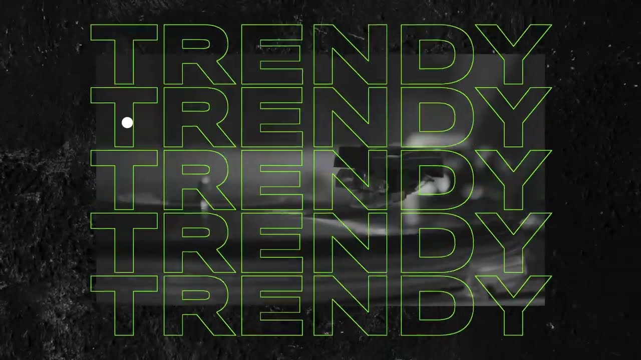 Dynamic Trendy Media Opener Slideshow. After Effects Template