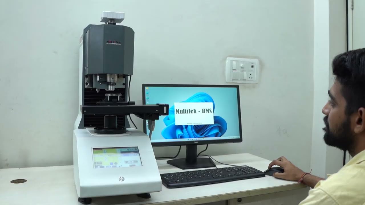 Fully Automatic Micro Vickers Hardness Tester with HMS Software By Multitek Technologies