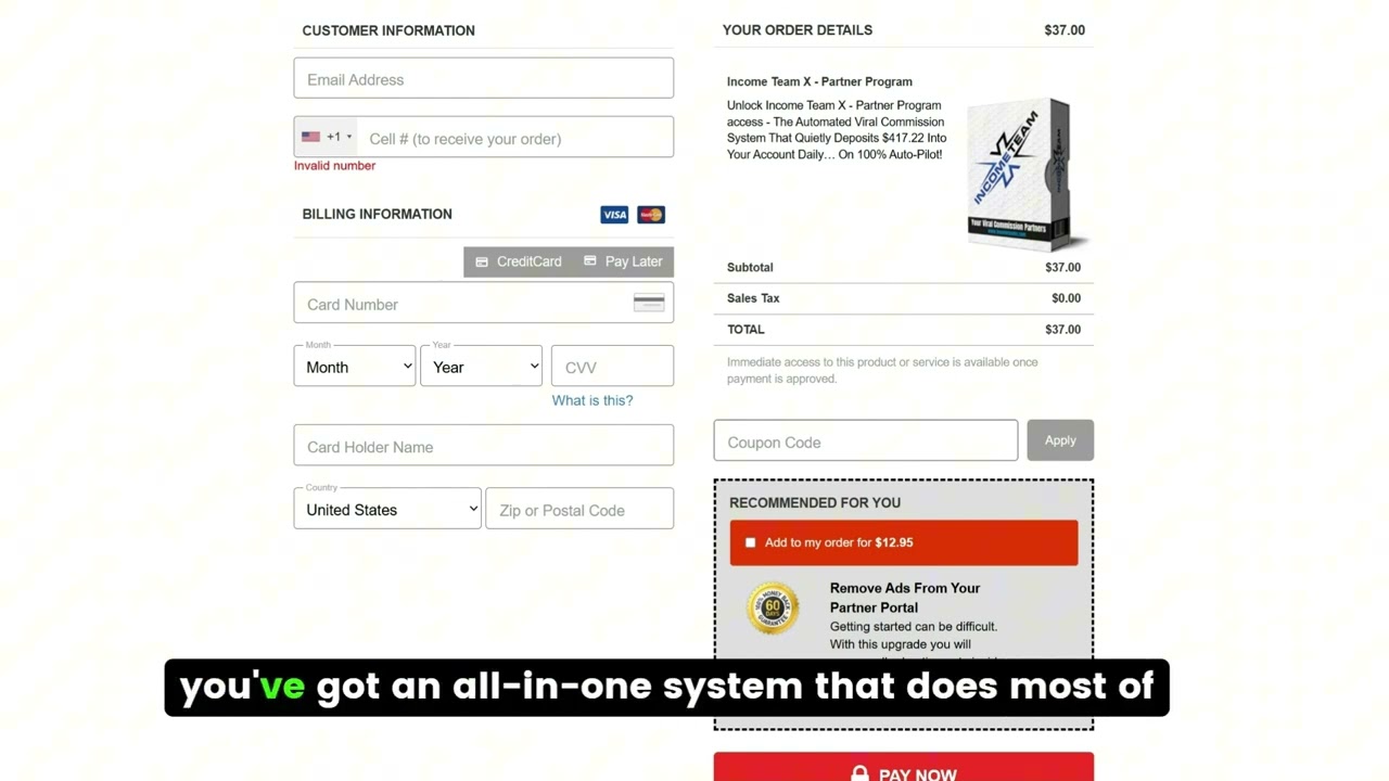Income Team X Review - Is The AI ITX System Legit or Not?