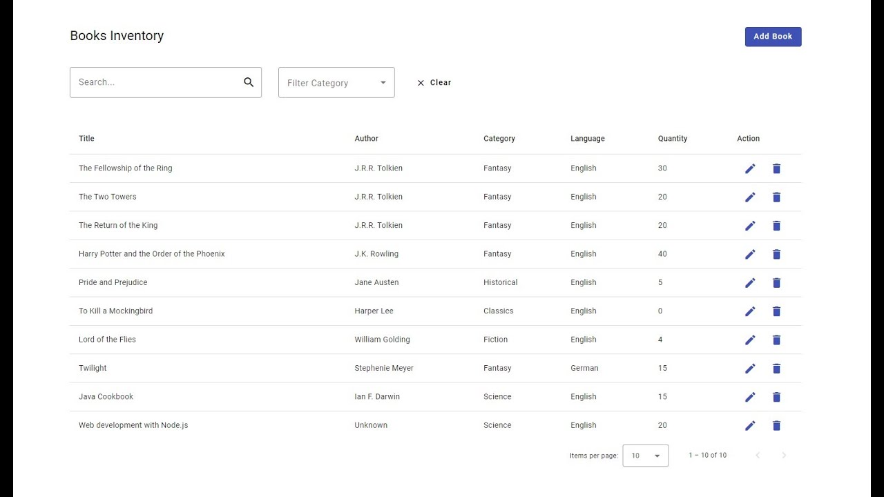 CRUD Operations in Angular 17, using Json server