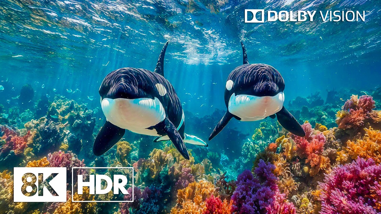 Breathtaking Deep Blue Ocean Creatures in 8K HDR | Dolby Vision™