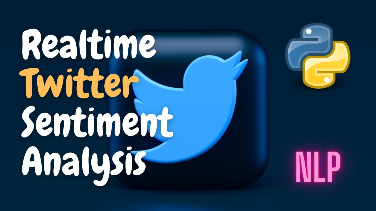 Realtime Twitter Sentiment Analysis using Pretrained Model (NLP) | Python