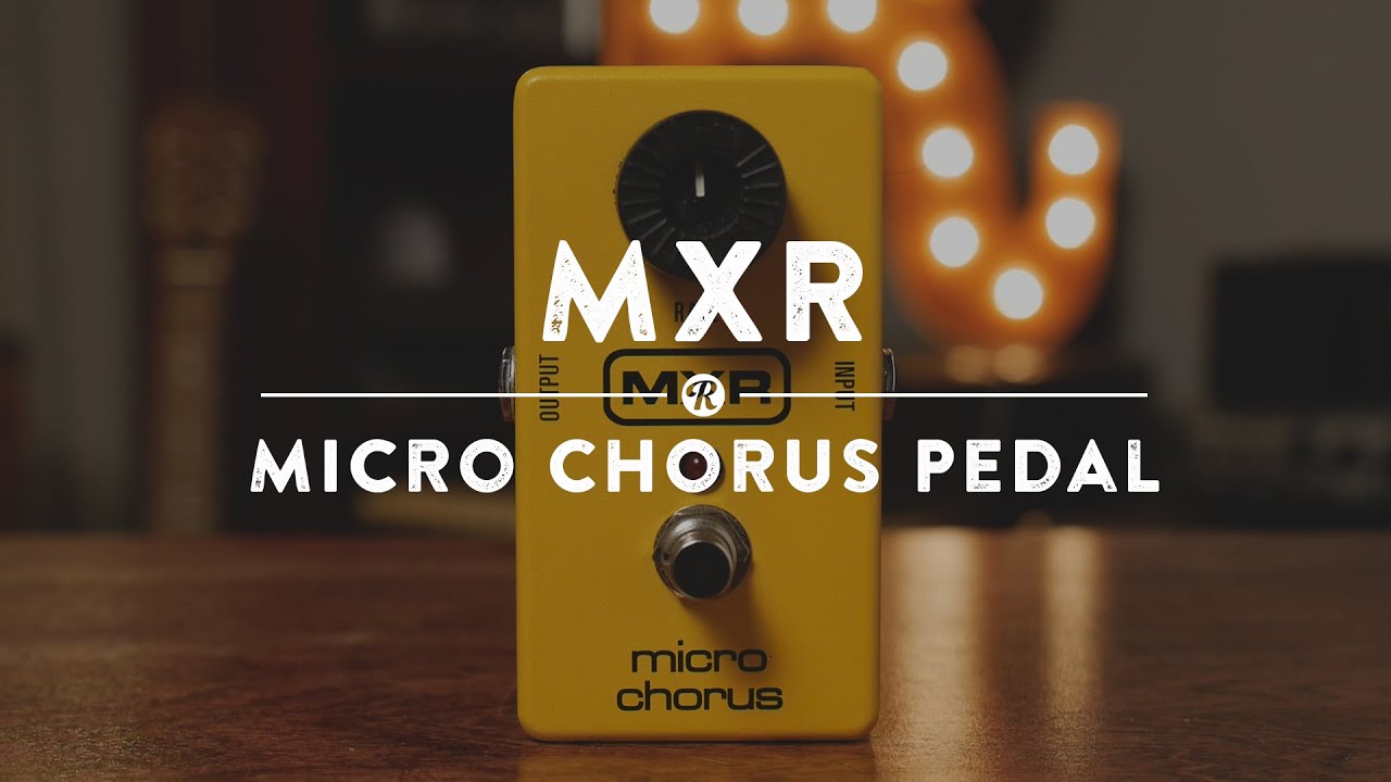 MXR Micro Chorus Pedal | Reverb Demo Video