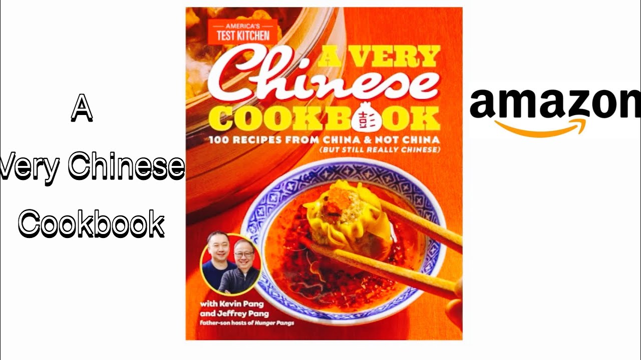 A VERY CHINESE COOKBOOK | AMAZON FINDS!!