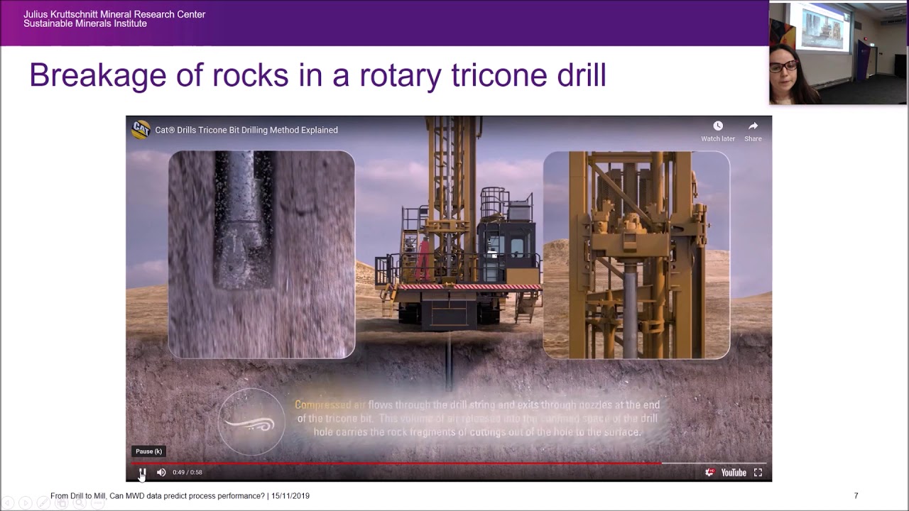 From Drill to Mill - Can Measure-While-Drilling data predict process performance?