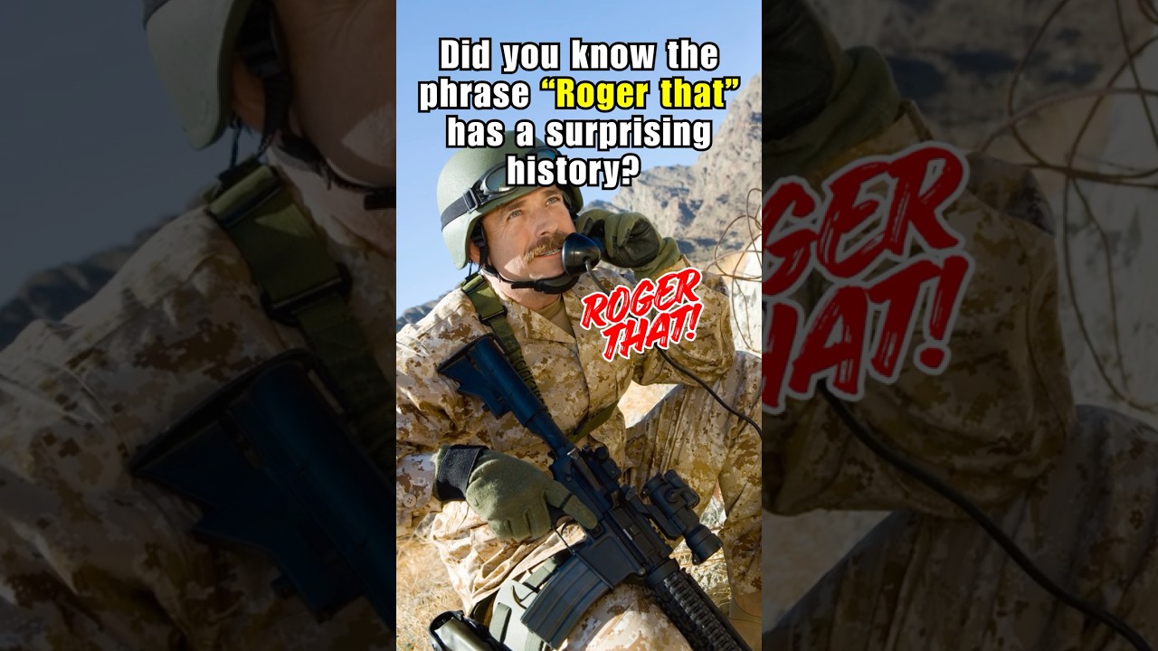Did You Know “Roger That” Has A Military Origin?