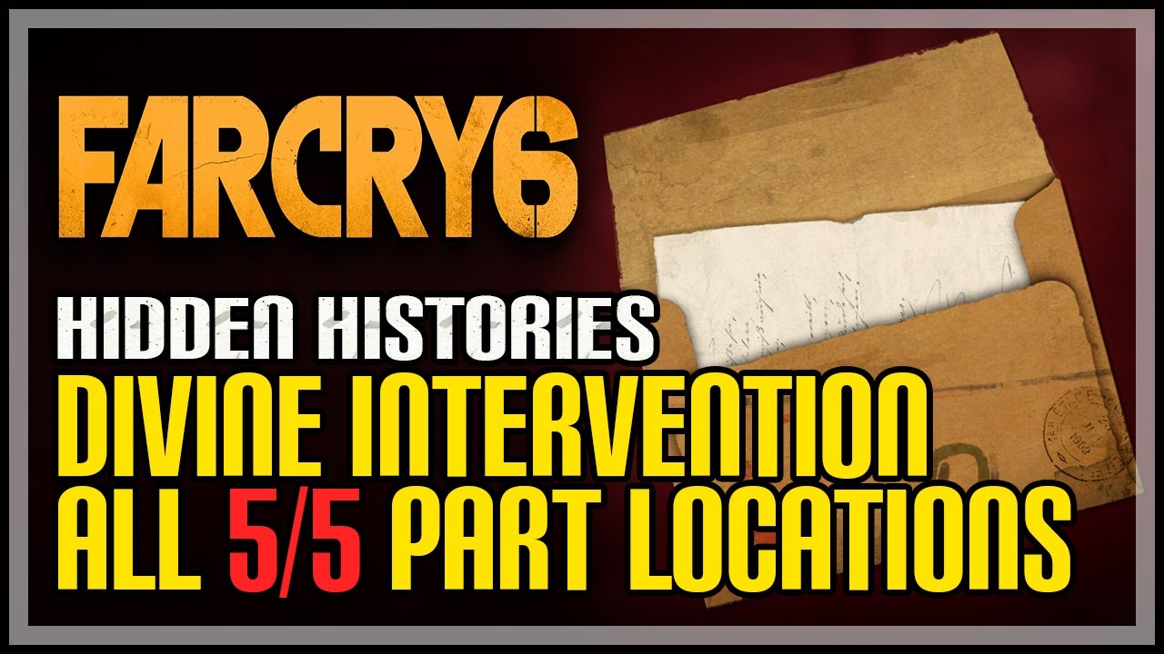 Divine Intervention Hidden Histories Far Cry 6 - All 5 Holy Pages Locations