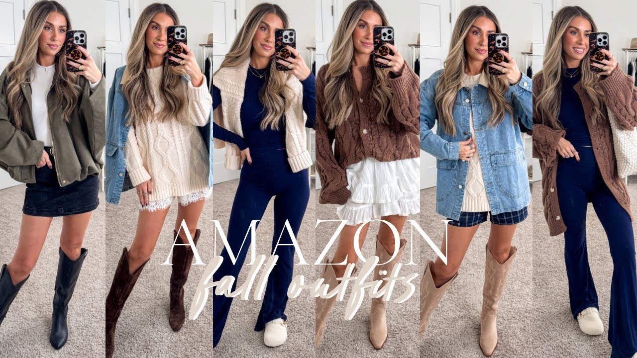 Amazon Fall Outfits | Sweaters, Cardigans & more!