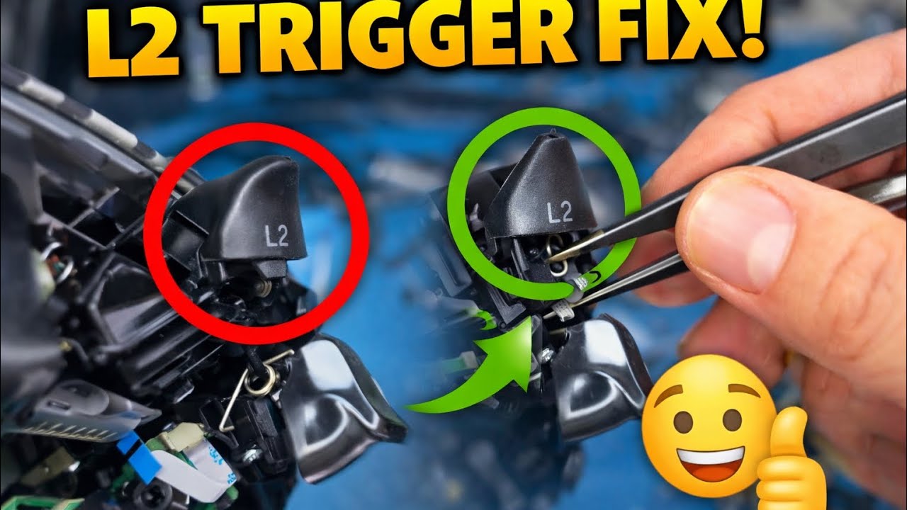 Don't Replace Your Controller - Fix L2 Trigger Now