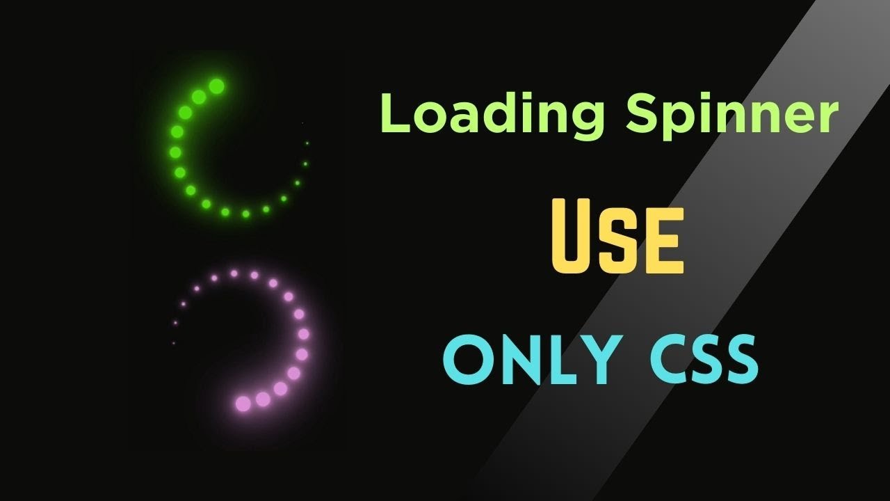 Responsive Loader Animation Effect || CSS Animation Effect || CSS Loading Spinner