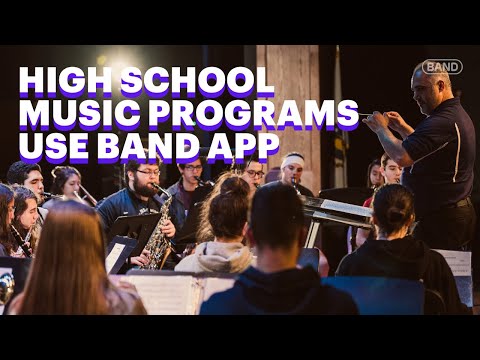 High School Music Programs Use the BAND App
