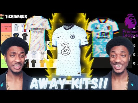 NBA Fan Ranks Premiere League Away Kits 20-21!! (Tier List)