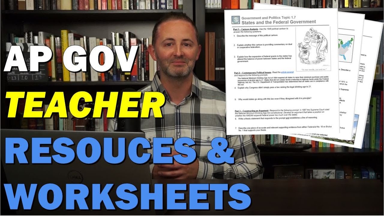 Teaching AP Gov: Worksheets & Resources