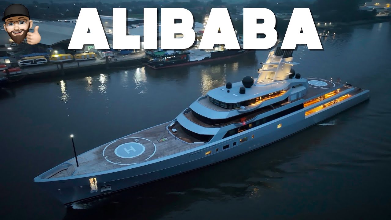 Project Alibaba Megayacht Renamed Dragonfly Ahead of Delivery to Google ...