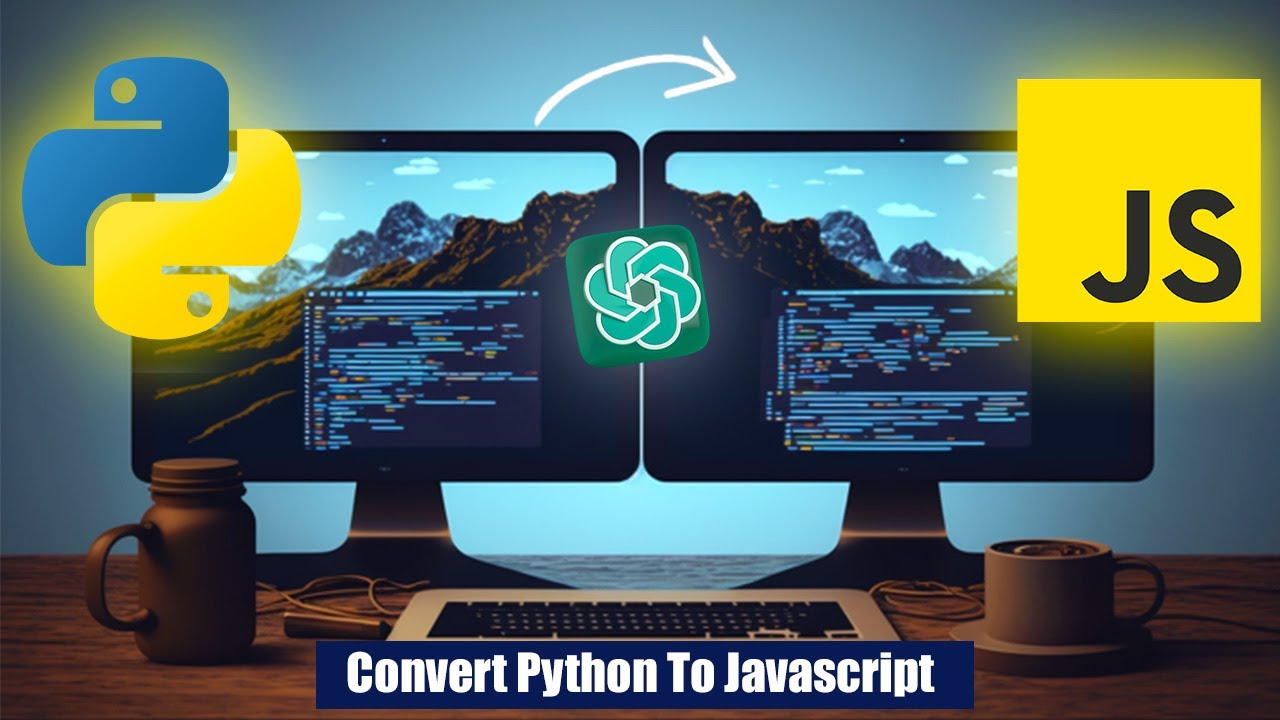 I let CHAT GPT convert my PYTHON code to JAVASCRIPT. #chatgpt