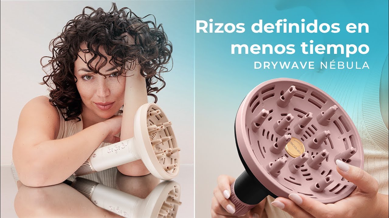 Difusor XXL DryWave Nébula/Black para rizos definidos
