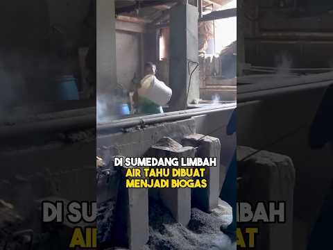 Solusi LPG langka, Gas dari air tahu sudah dibuat di Sumedang