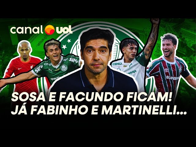 Abel confirma Sosa e Facundo no Palmeiras em 2026; veja quem pode sair