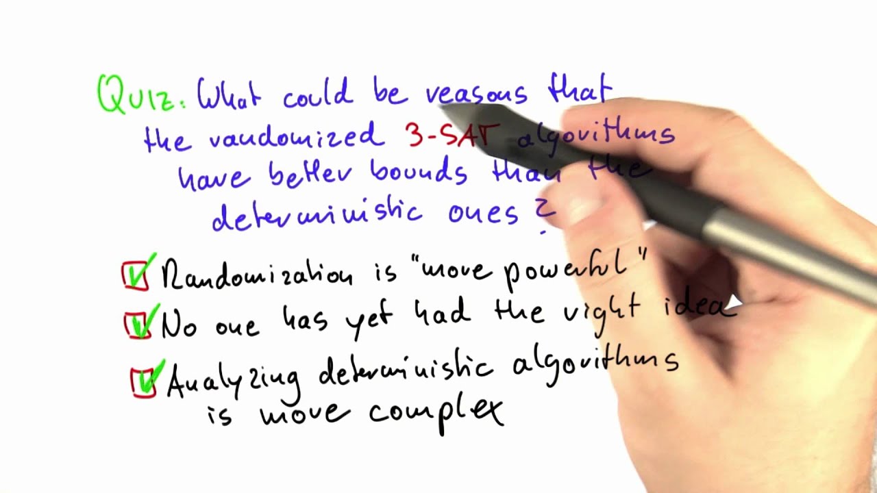 Randomization Is Better Solution - Intro to Theoretical Computer Science