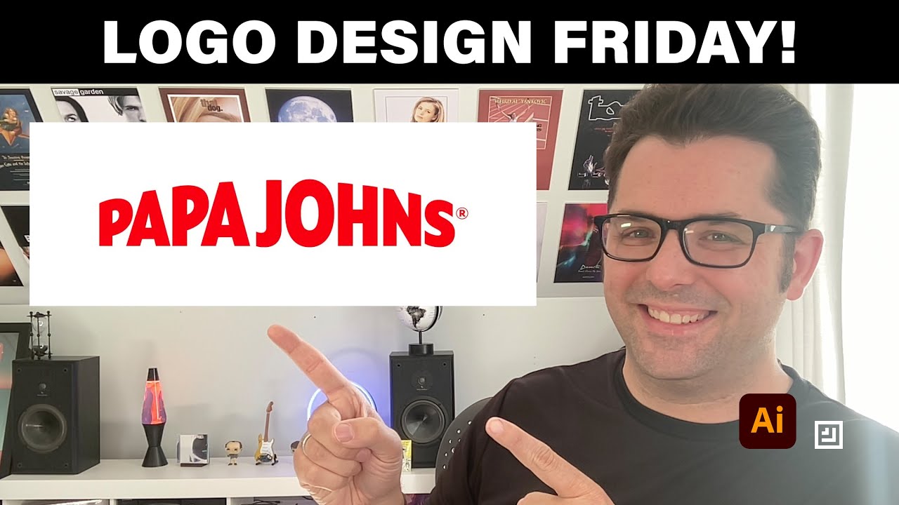 ✏️ Logo Design Friday: Papa John's