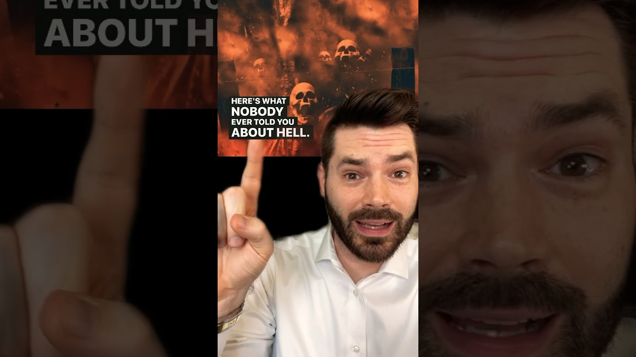 IS HELL A REAL PLACE⁉️🤯😳😱 #Jesus #bible #religion #heaven #hell #death #God #truth #shorts #omg