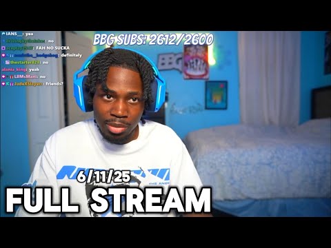 School Crashouts, Try Not To Get Annoyed, BBG Reddit, Twitter Community - Blueryai VOD 6/11/25