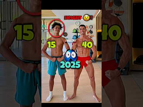 Ronaldojr Height shocking π€―β€οΈ #shorts#viral#football#trending #youtubeshorts