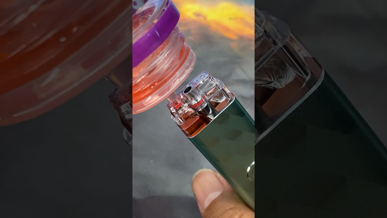 Pod Replacement: How to replace a brand new pod | Vaporesso xros 3 pod kit #vapelife #asmr
