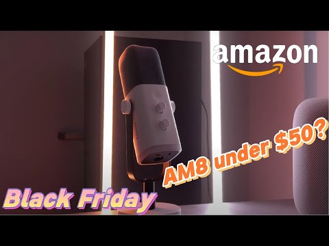 Amazon Black Friday 2024 Tech Deals of the FIFINE USB/XLR Dynamic Mic AM8 for Gaming&Streaming Setup