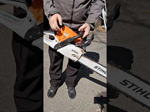 Correct and Easy Chainsaw Start ... Quick and to the point... Stihl MS 391 model