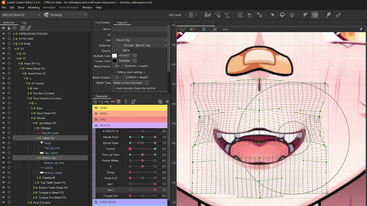 [Guide] Easy Symmetrical Mouth