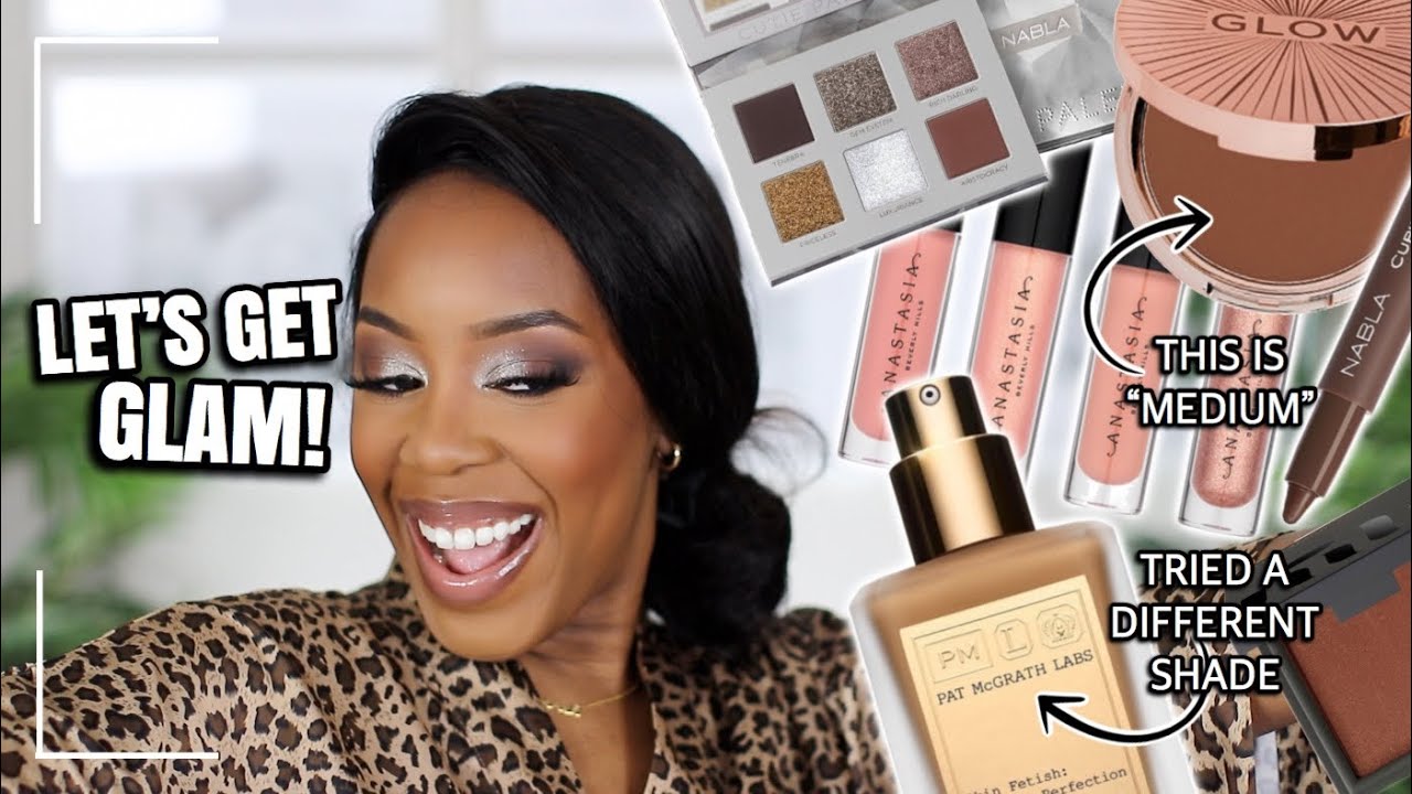 TESTING NEW MAKEUP! | REVISITING PAT MCGRATH FOUNDATION IN A DIFFERENT SHADE + MORE! | Andrea Renee