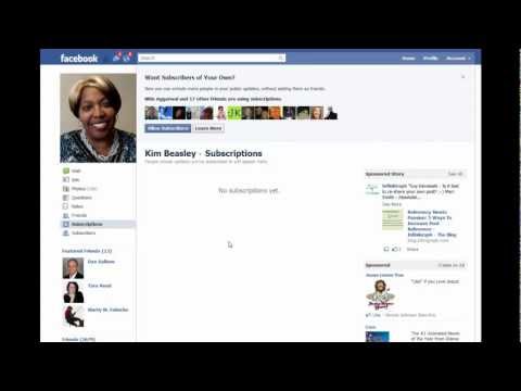 DIY Tips: Facebook Subscribe or Subscription (Personal Profile)