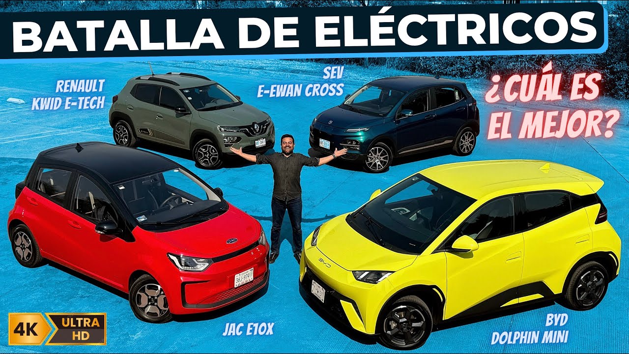 BYD Dolphin Mini vs JAC E10X vs Renault Kwid E-Tech vs SEV E-Wan Cross: WHICH IS THE BEST? 🤔