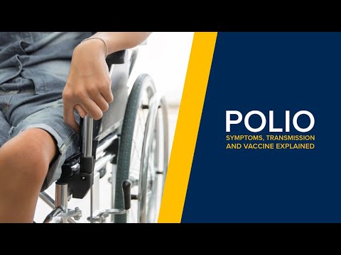 Polio Explained - Vaccination, Symptoms and Transmission