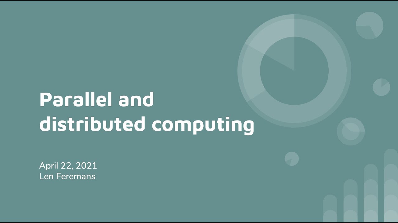 Week 8 - Parallel and distributed computing