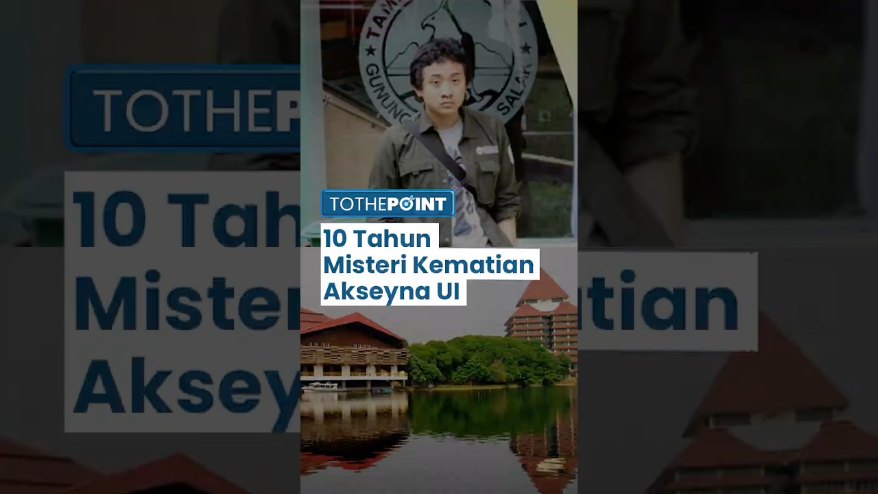 10 Tahun Misteri Kematian Akseyna di Danau Kenanga UI, Belum Temukan ...
