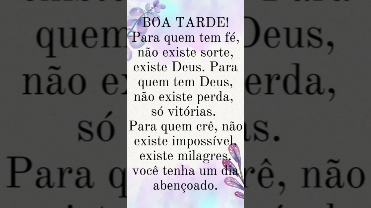 Boa Tarde #deus #jesus #mensagem #motivacional #deusnocontrole