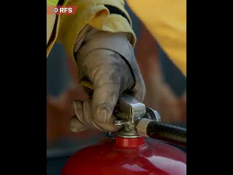 How to use a fire extinguisher
