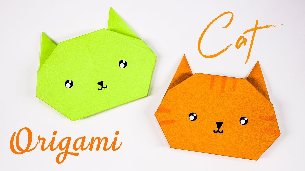 Easy Origami Cat