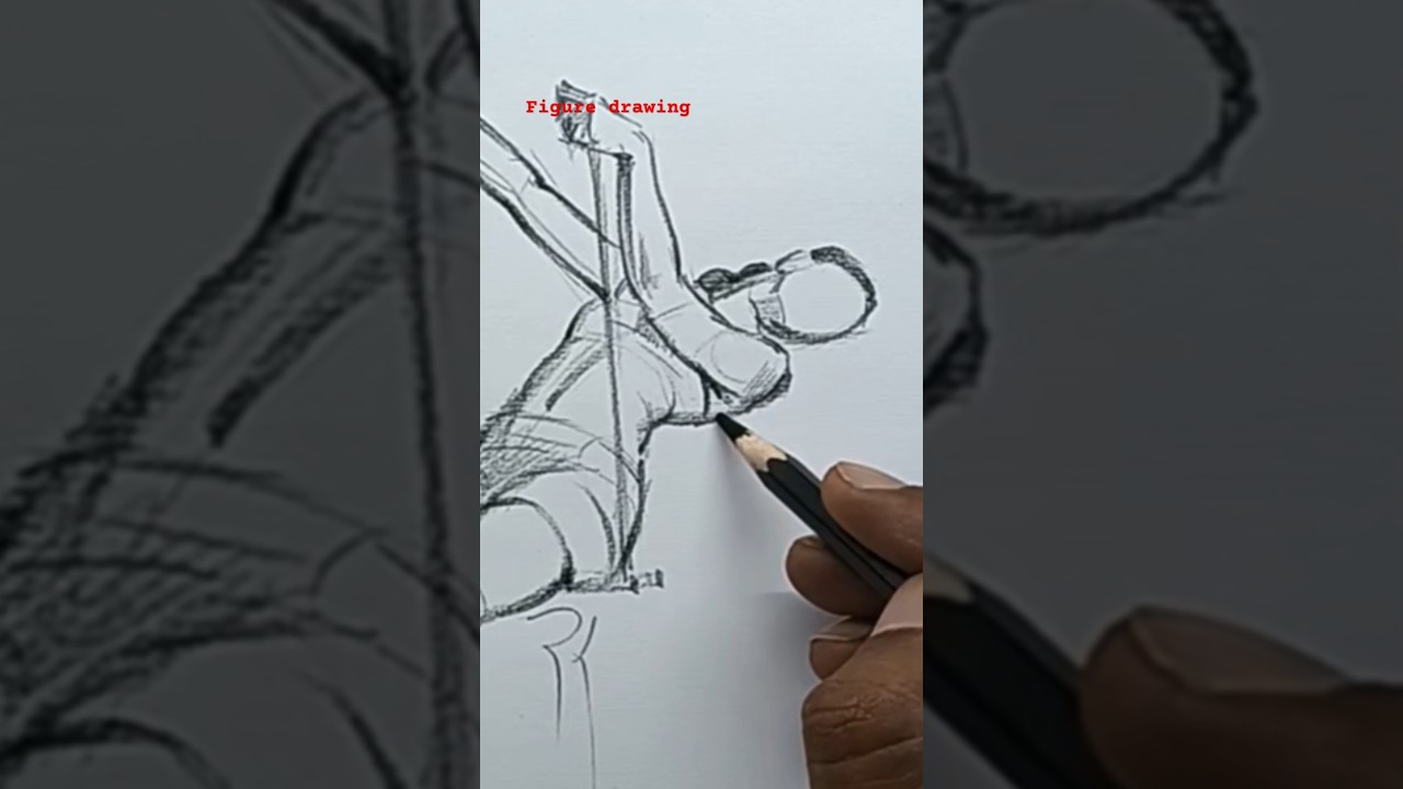 figure drawing tutorial #drawingtechniques #figuredrawing