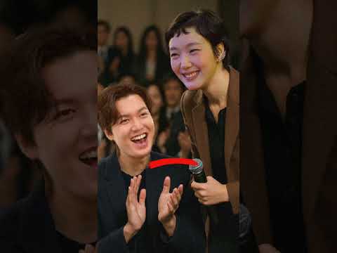 LEE MIN HO SURPRISED KIM GO EUN AT EVENT!