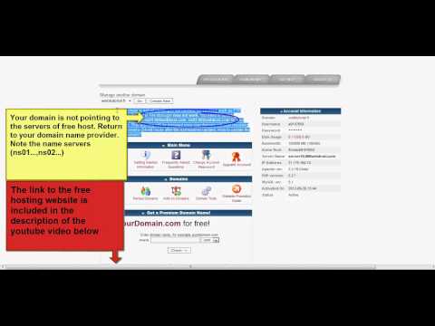 free hosting no ads with your own domain name