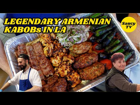 This 40 Year Old Armenian Restaurant serves the Best Kabob's in Los Angeles | SAUCYTV - EP13