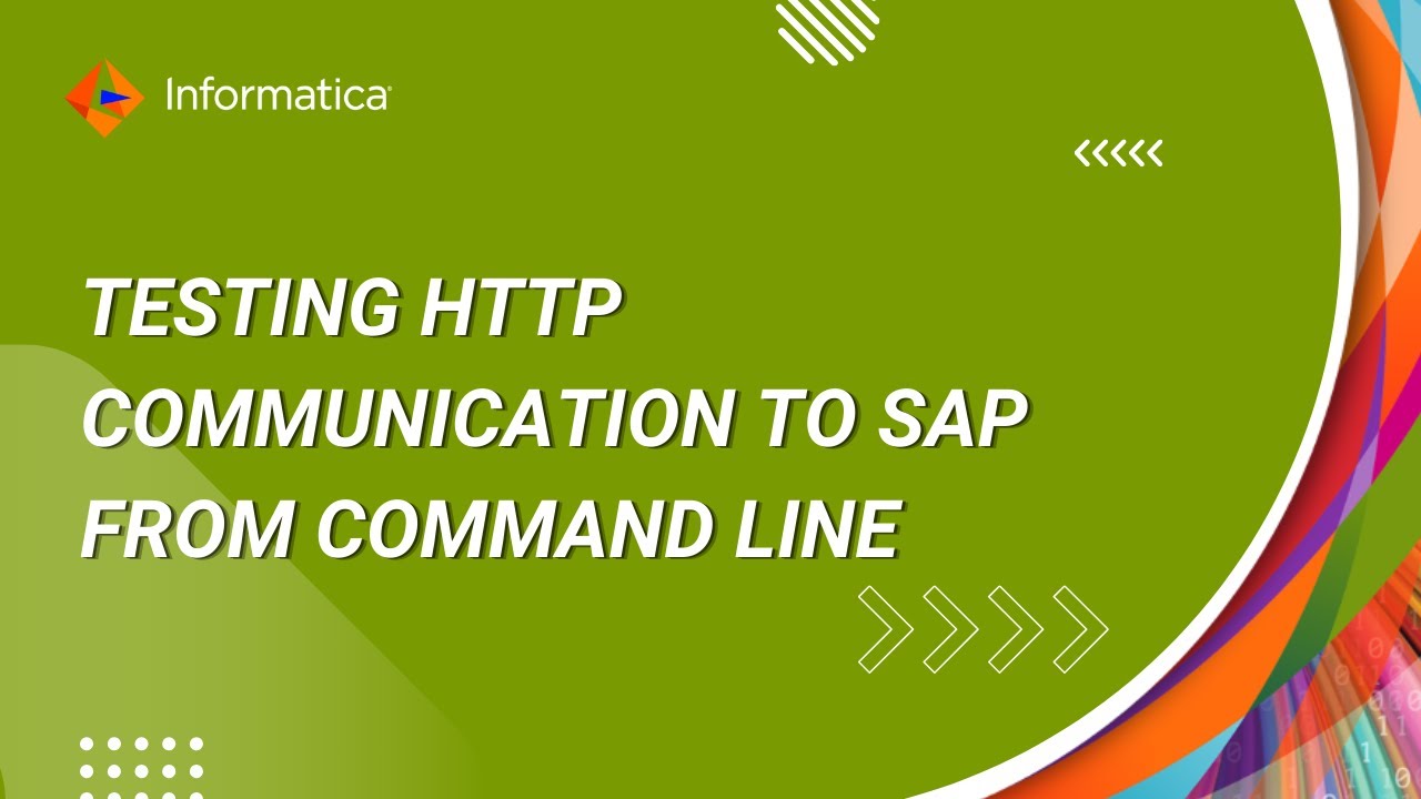 How to Test HTTP Communication to SAP from Command Line