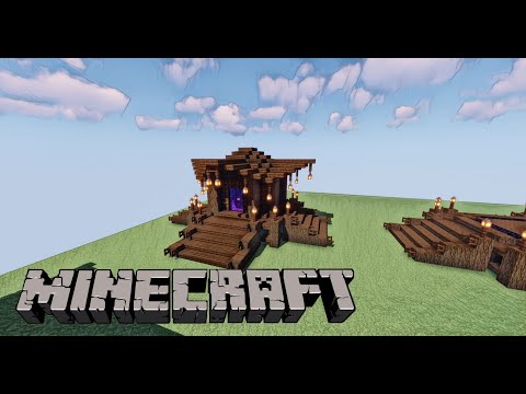 Japanese Style Nether Portal Minecraft Map