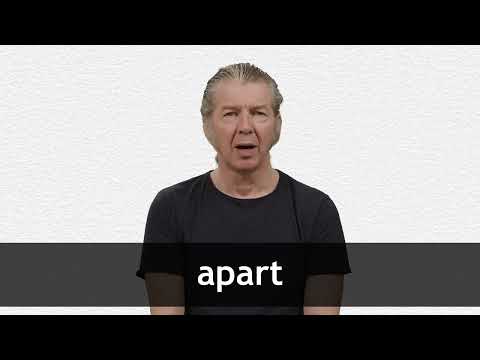 APART 释义 | 柯林斯英语词典