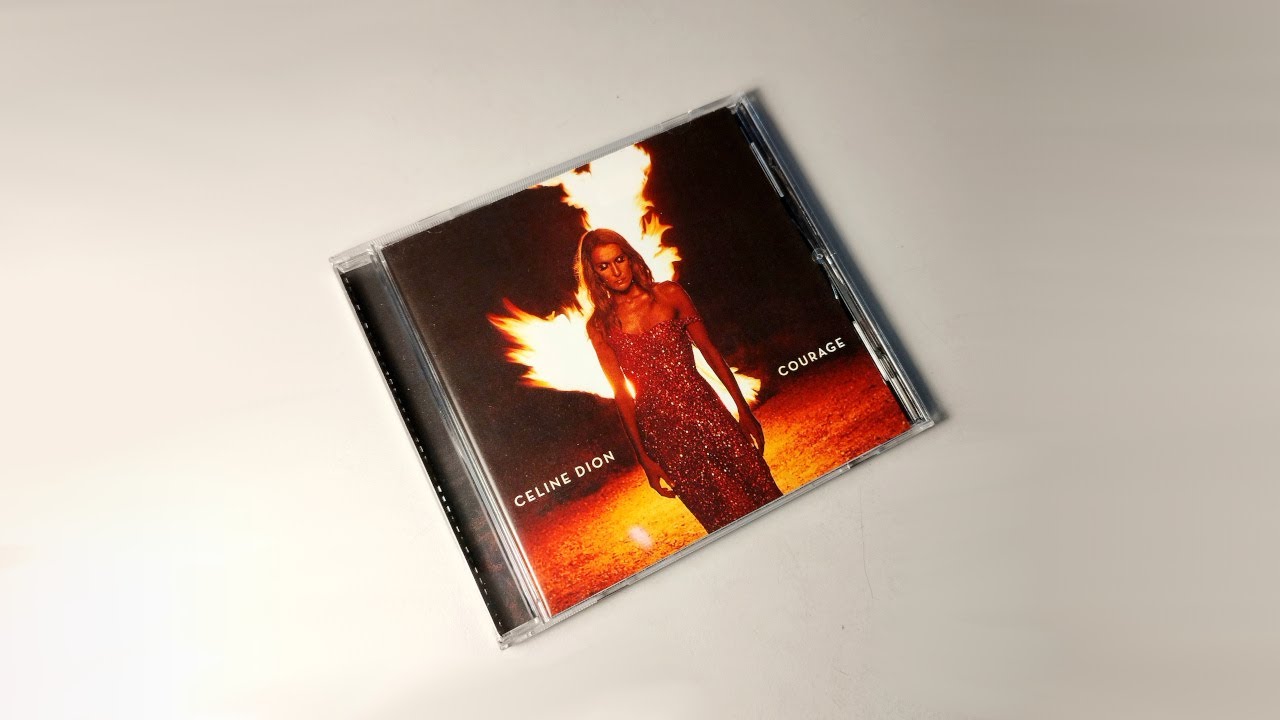 Celine Dion Album - Courage (Deluxe) CD UNBOXING #repost